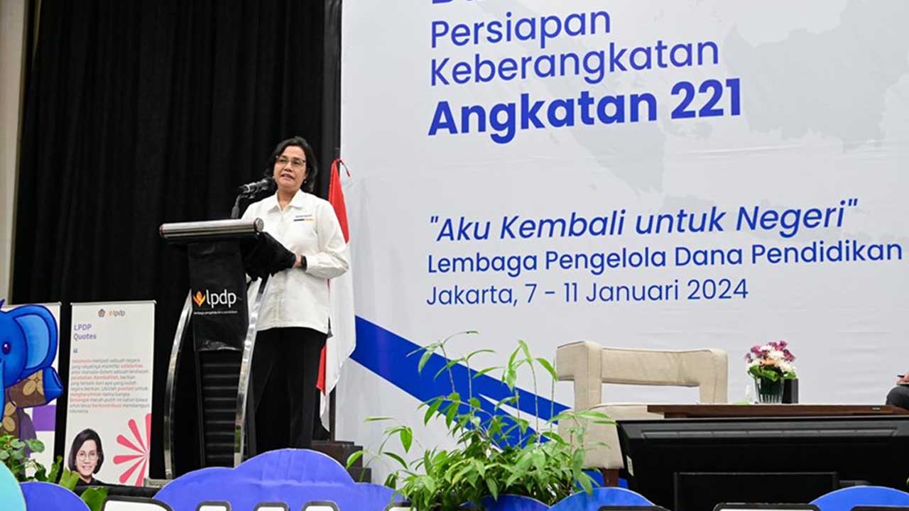 Berikut Pesan Menteri Keuangan dalam Acara Persiapan Keberangkatan ...